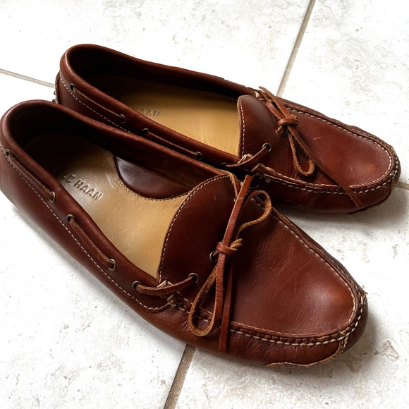 Cole Haan | Shoes | Cole Haan Gunnison Driver Leather Mens Shoe 95 ...